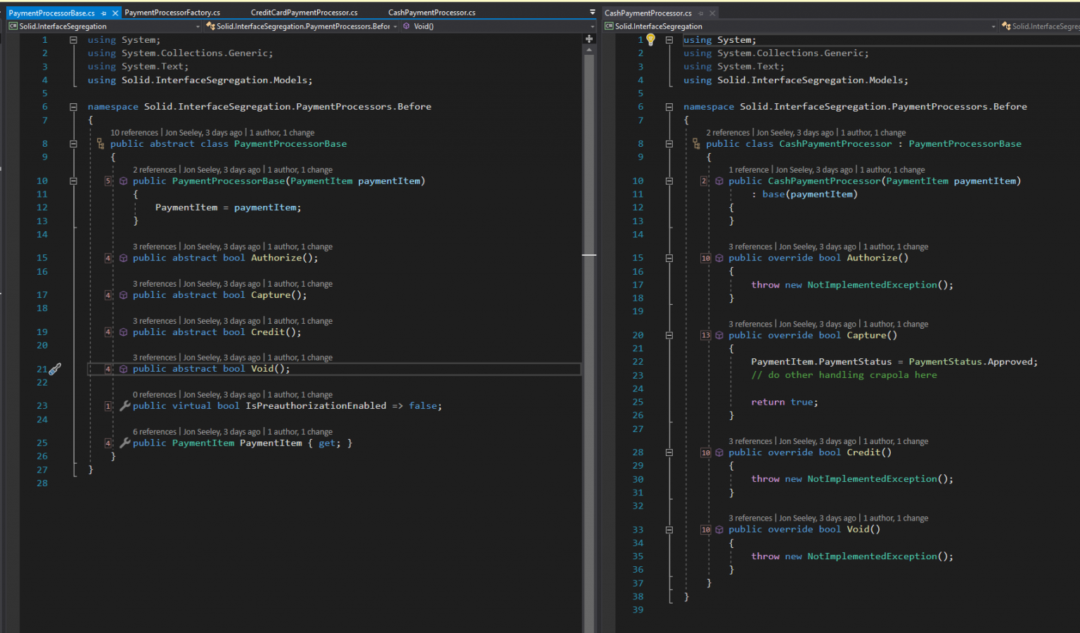 Interface Segregation Principle - Getting Solid with SOLID - Part 4